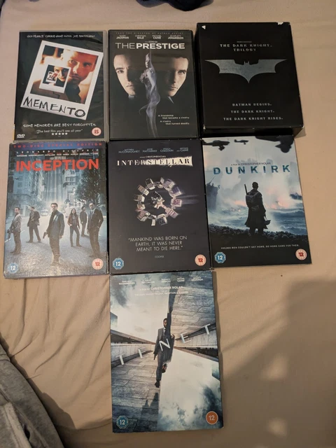 CHRISTOPHER NOLAN BLU Ray & DVD Bundle £20.00 - PicClick UK