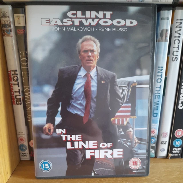 IN THE LINE Of Fire (DVD) Clint Eastwood John Malkovich Rene Russo Gary ...