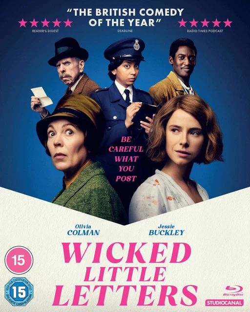 WICKED LITTLE LETTERS (Blu-ray) Joanna Scanlan Malachi Kirby Lolly ...