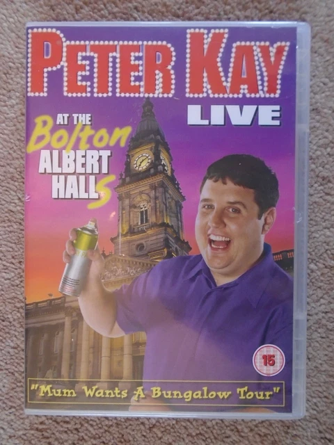 PETER KAY - Live At The Bolton Albert Halls [DVD] [2003] - BRAND NEW ...