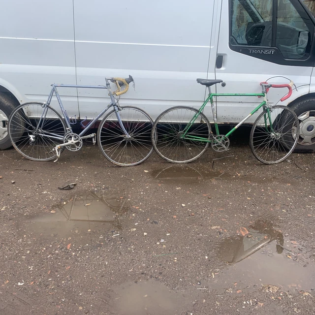 VINTAGE DAWES Racing Bicycle & Vintage Motobecane Racing Bicycle £250. ...