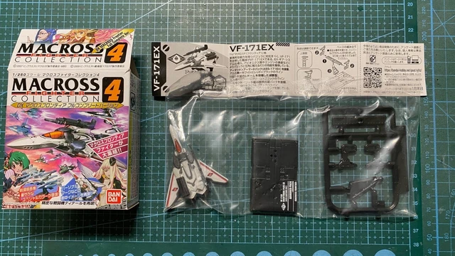 BANDAI 1/250 MACROSS Figure Fighter Collection 4 - VF-171EX EUR 15,00 ...