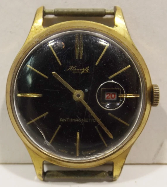 ANCIENNE MONTRE POUR homme vintage Kienzle antimagnetic montre à remontage manuel ou bracelet ...