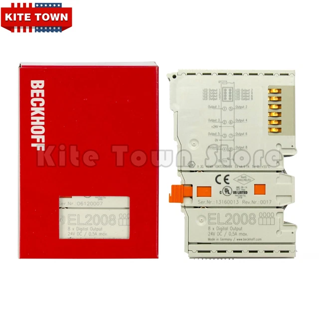 EL2008-0000 BECKHOFF ETHERCAT Terminal 8-channel digital output 24VDC 0 ...