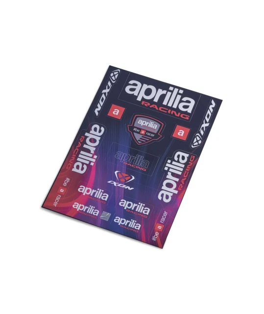 APRILIA FOGLI ADESIVI 26 MLC Stickers Con Logo EUR 13,42 - PicClick IT