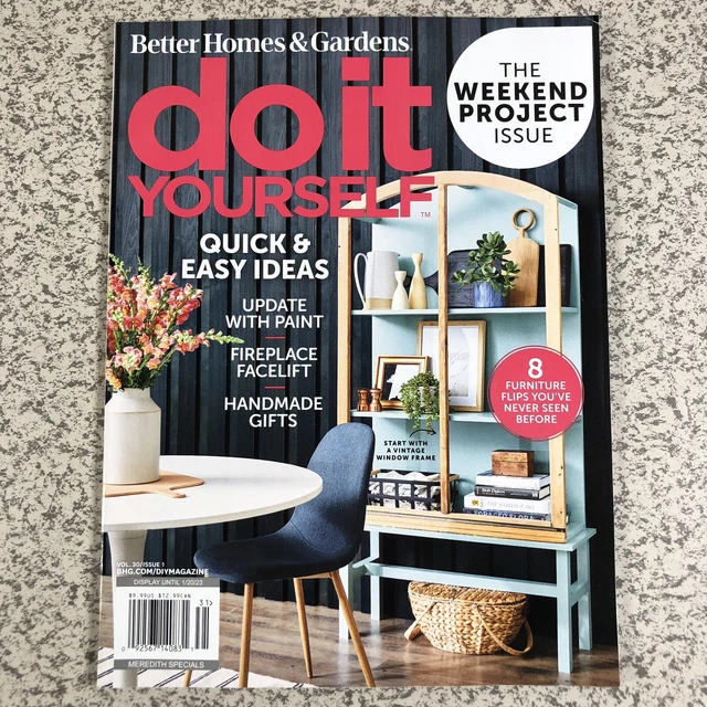 BETTER HOMES & Gardens Magazine Do It Yourself : The Makeover Issue ...