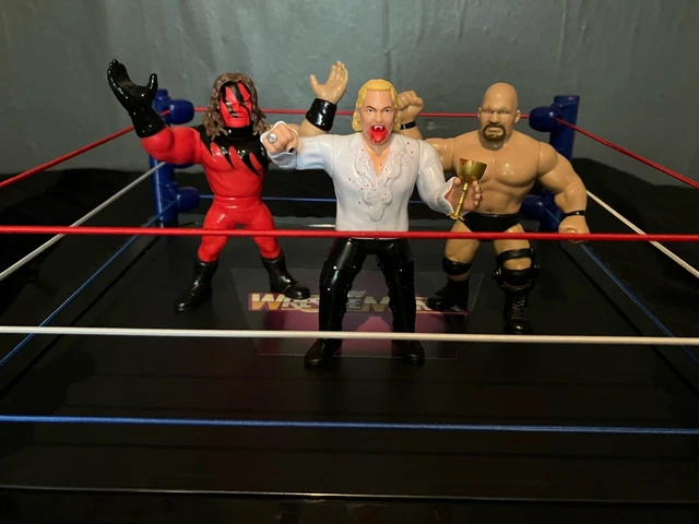 WWE WWF RETRO Wrestling Figures Stone Cold Steve Austin* Kane* Gangrel* MINT £27.99 - PicClick UK