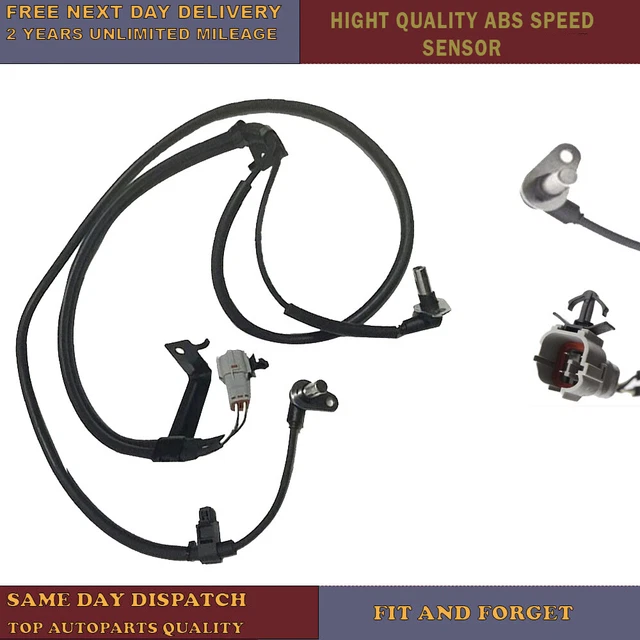 ABS SPEED SENSOR For Holden Isuzu D-Max Rodeo 2.5 3.0 (2003-On) Rear ...