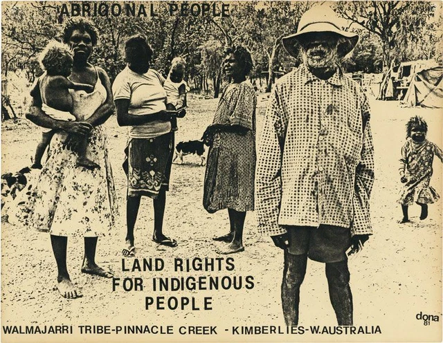 XEROXED BROADSIDE-ABORIGINAL PEOPLE-LAND Rights For Indigenous People ...