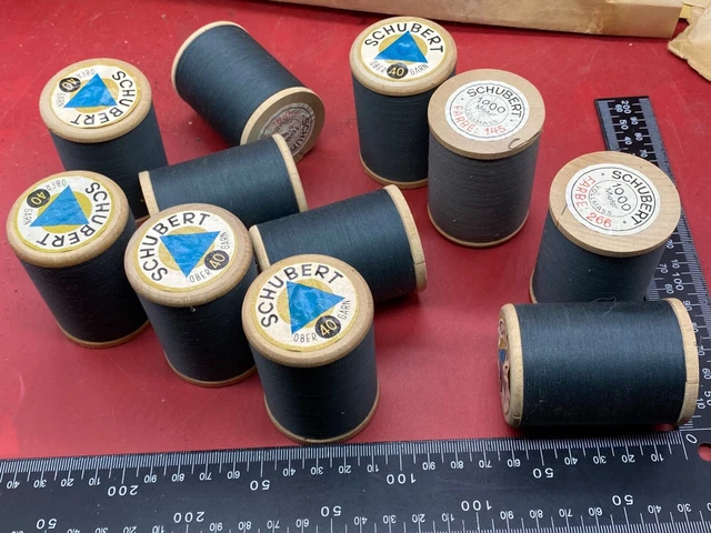 1 X WW2 German Reel of Field Grey / Army / Elite Forces sewing thread ...
