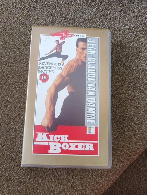 KICK BOXER VHS Video 1989 Jean-Claude Van Damme Thriller £3.00 ...