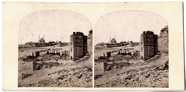 EGYPT.EGYPT.CAIRO.CAIRO.CITADEL.MOHAMED ALI MOSQUE.STEREOVIEW.STEREO ...