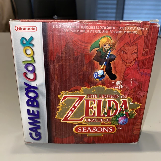 THE LEGEND OF ZELDA ORACLE OF SEASONS jeu Game boy Color NINTENDO en ...