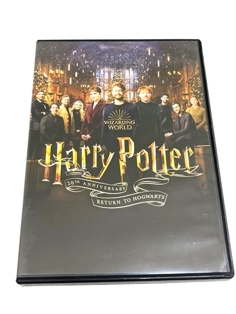 WIZARDING WORLD HARRY Potter 20th Anniversary Return to Hogwarts DVD ...