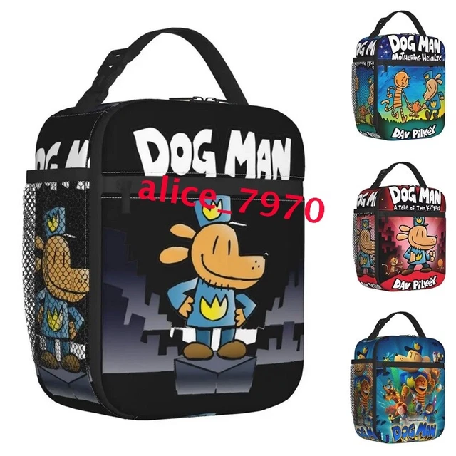 DOG MAN DAV Pilkey Insulated Lunch Bag School Travel Picnic Snack ...