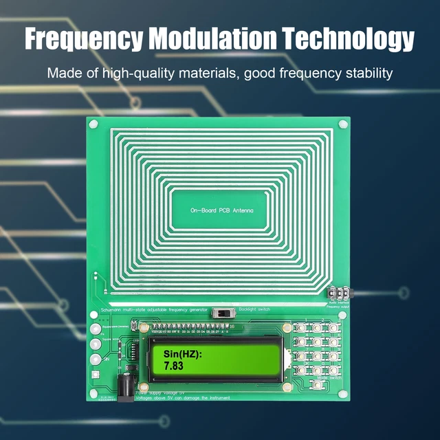 SCHUMANN RESONANCE DEVICE Wave Emitter Ultra-low Pulse Generator ...