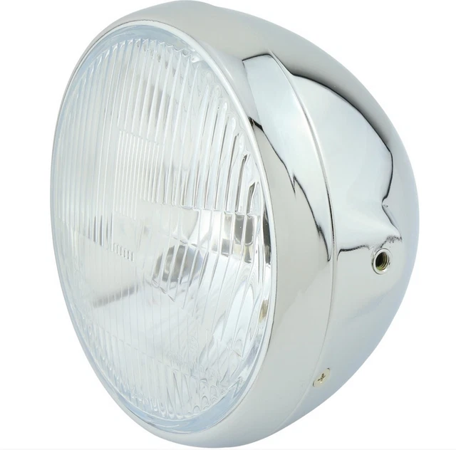 MOTO FARO SHIN YO Fanale Cromo British - Stile EUR 84,02 - PicClick IT