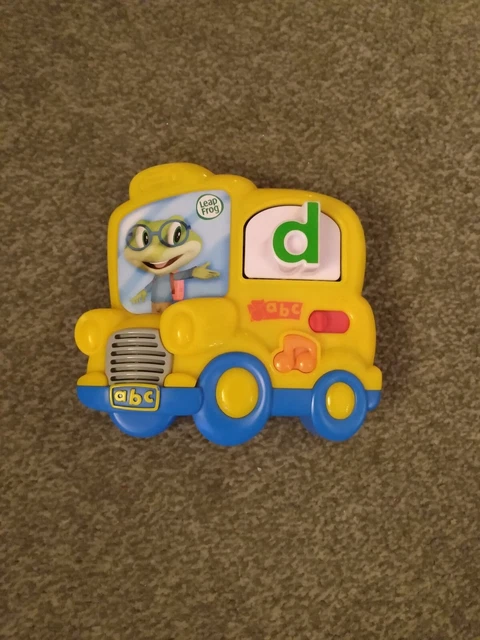 LEAPFROG BUS FRIDGE Phonics Magnetic Alphabet Set Fully Working With 21 ...