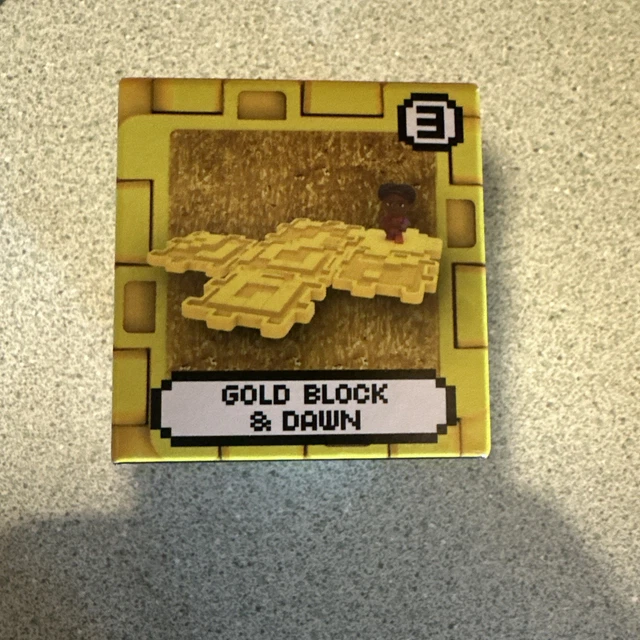 2025 MCDONALD'S MINECRAFT Movie Happy Meal Gold Block & Dawn #3 Toy ...