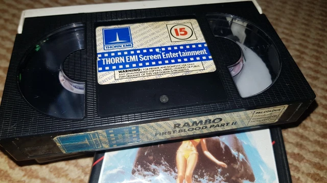 RAMBO, JAWS 2 Betamax Uk, rental big box £51.66 - PicClick UK