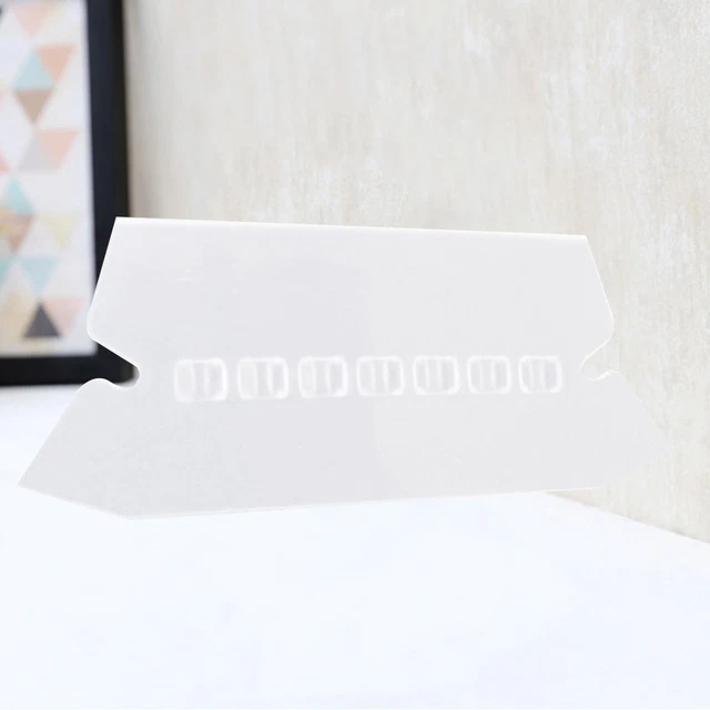 120PCS HANGING FOLDER Tabs Plastic File Labels Folder Tab Quick ...