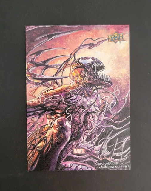 CARTE CROQUIS DE carnage Marvel Beginnings 2021 par Ray Racho EUR 69,15 ...