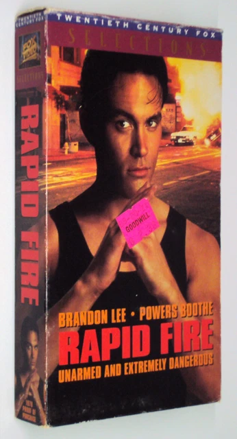 RAPID FIRE VHS Murder Witness Brandon Lee vs Chicago Mafia 1992 CC ...