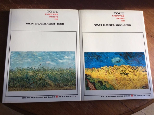 TOUT L'OEUVRE PEINT de Van Gogh en 2 volumes - Flammarion EUR 12,00 ...