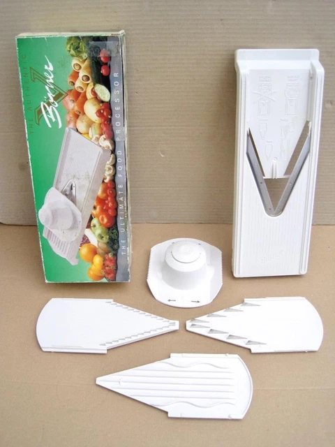 ORIGINAL BORNER V slicer MANDOLIN Veg. cutter slicer shredder VGC Boxed ...