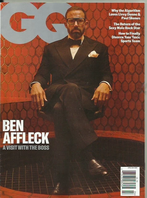 GQ MAGAZINE (APRIL/MAY 2025) A VISIT WITH THE BOSS BEN AFFLECK £7.63 - PicClick UK