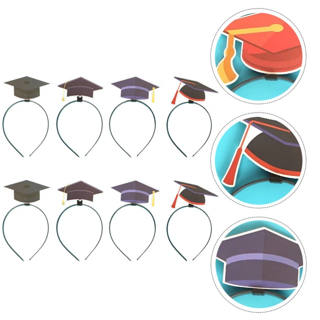 COIFFE DE PARTIE Cheveux Cerceaux Graduation Coiffe Graduation ...