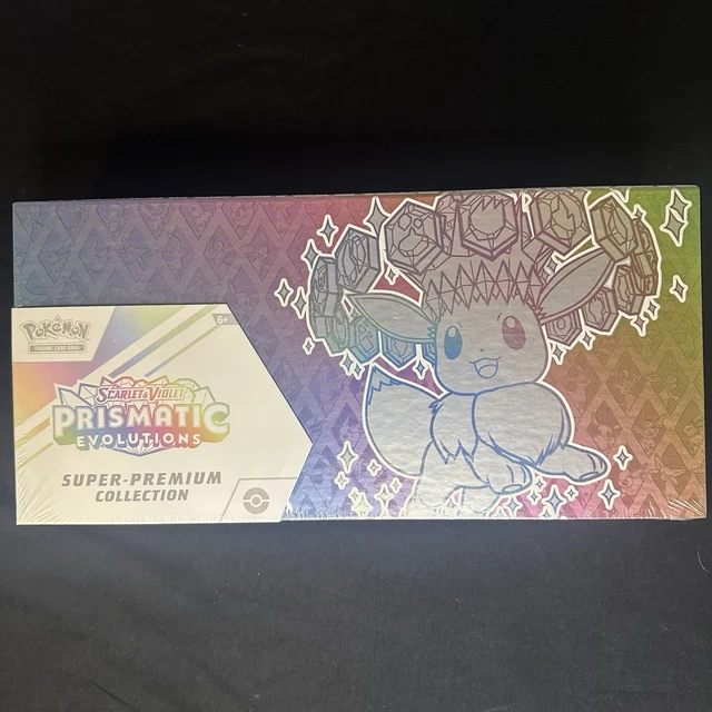 POKEMON PRISMATIC EVOLUTIONS Super-Premium Collection Box - Sealed $312.56 - PicClick CA