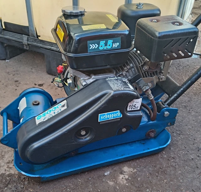 SCHEPPACH VIBRATING WACKER plate 5.5hp 1100s compactor £287.28 ...