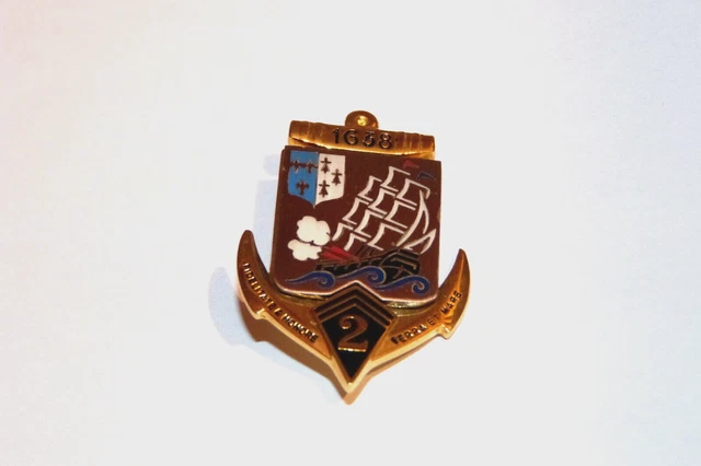 INSIGNE &2ÈME RIMA& REGIMENT INFANTERIE DE MARINE ARTHUS-BERTRAND ED° ATLAS EUR 4,30 - PicClick FR