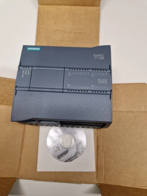 SIEMENS SIMATIC S7-1200 1214C CPU (6ES7214-1AG40-0XB0) Neu original Verpackt EUR 378,51 ...
