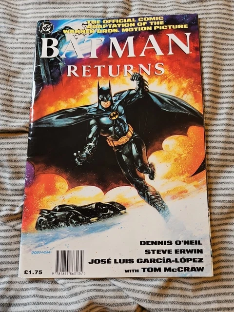 BATMAN RETURNS DC Comics Official Adaptation Warner Bros Dennis O'Neil ...