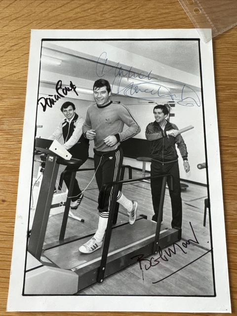 NEWCASTLE UNITED 1960S RARE Signed Photo Bob Moncur David Craig Malcolm ...