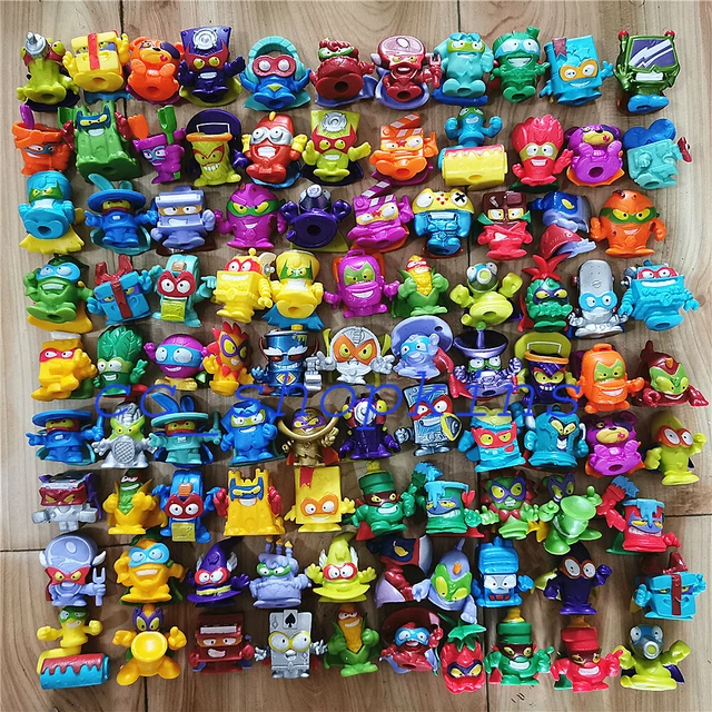 RANDOM 20PCS SUPERZINGS Series 1 2 3 4 Rare Collectibles Super Zings ...