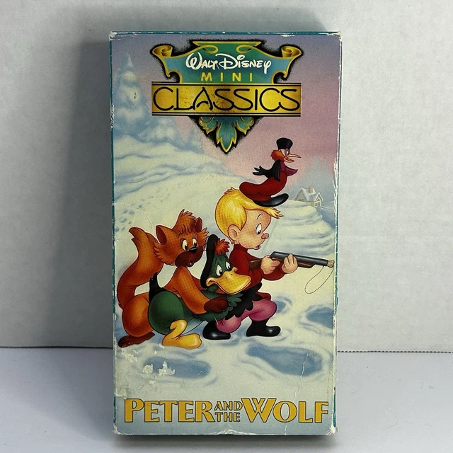PETER AND THE Wolf VHS (Walt Disney Mini Classics) £6.26 - PicClick UK