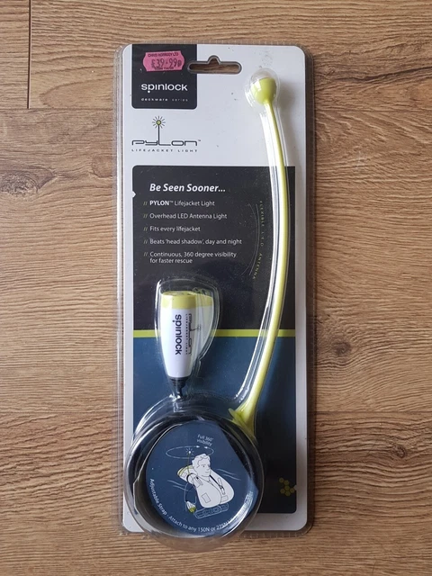 SPINLOCK PYLON POLE Mounted SOLAS Approved Lifejacket Light DW-PY/L1 ...