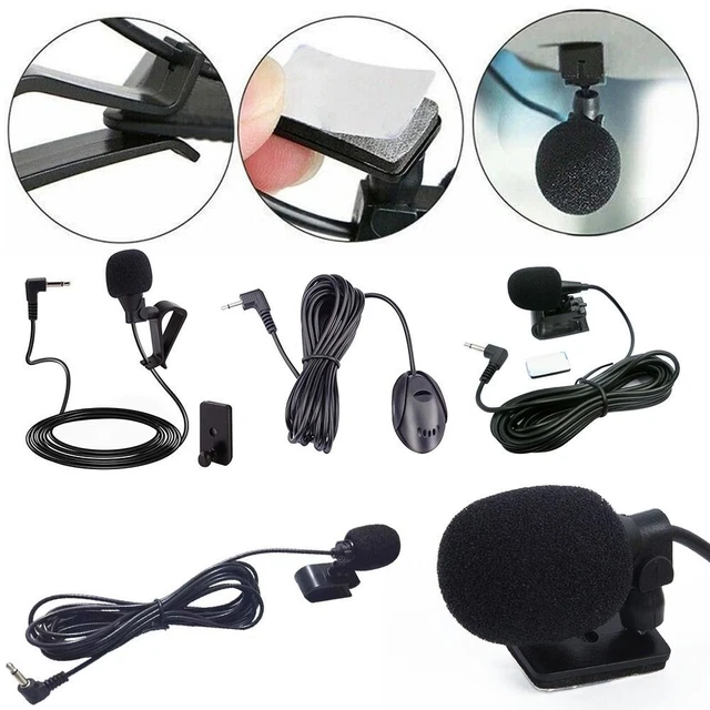 EXTERNES MIKROFON FÜR Auto DVD Radio Stereo-Mic Auto-Audio-Mikrofon EUR ...
