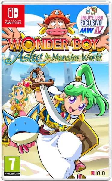 WONDER BOY ASHA In Monster World (incluye Mw Iv) Nintendo Switch EUR 32 ...