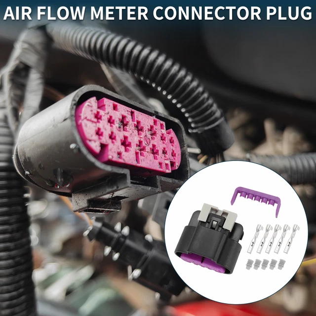 5 PIN AIR Flow Meter Connector Plug Female Wire Terminal Connector for ...