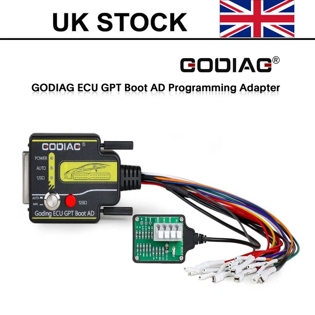 GODIAG ECU GPT Boot AD ECU Connector for ECU Reading Writing No Need ...