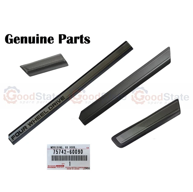 GENUINE TOYOTA LANDCRUISER 80 Series FZJ Front Rear LH Outer Door ...