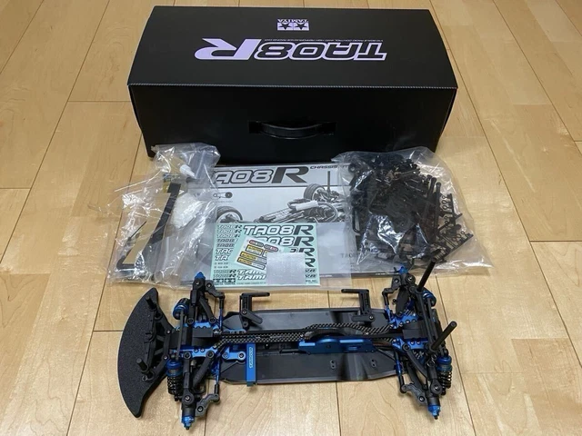 TAMIYA TA08R ASSEMBLED 1/10 RC Car Chassis With Aluminum Option Parts £ ...