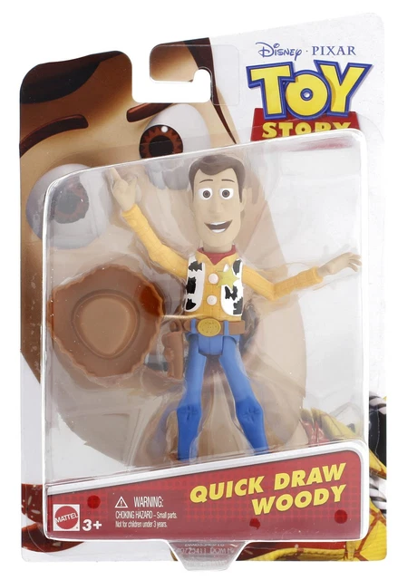 FIGURINE ARTICULÉE DISNEY Pixar Toy Story Quick Draw Sheriff Woody 4 ...