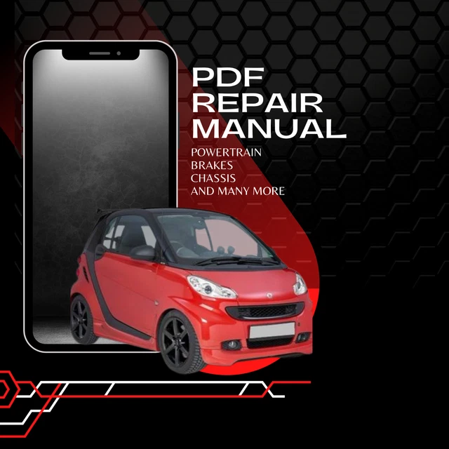 SMART FORTWO PDF Workshop Service Repair Manual Wiring Type 451 2007 ...