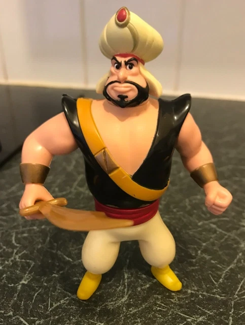 DISNEY 1992 MATTEL Aladdin 6" Palace Guard Figure with Sword £6.50 ...