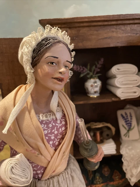 LA FEMME DE Chambre Superbe Santon Signé Lise Berger EUR 120,00 ...